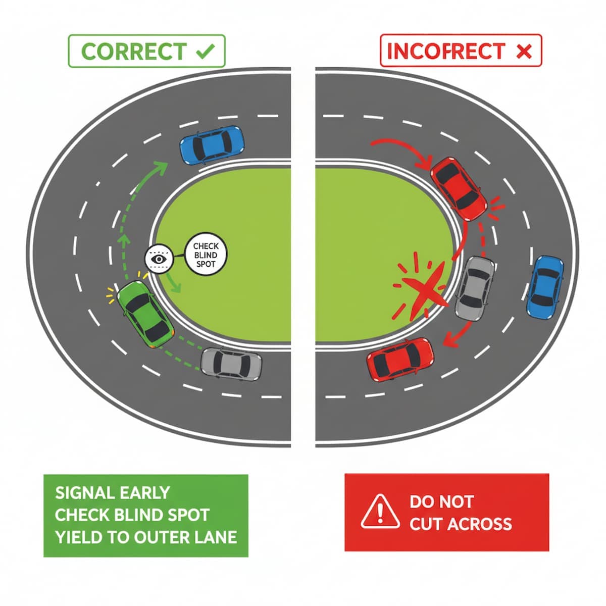 Roundabout Right-of-Way: Yield, Lanes, Exits |Complete Guide
